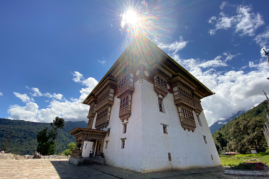 Chorten Nyingpo Lhakhang, Punakha, Bhutan