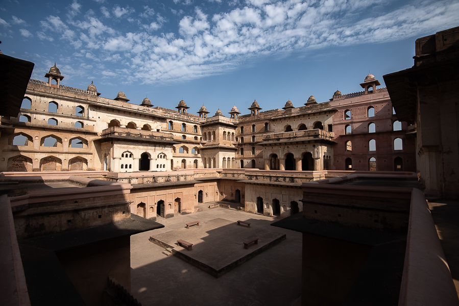 Raja Mahal (Mandir) Palace, Orchha, India