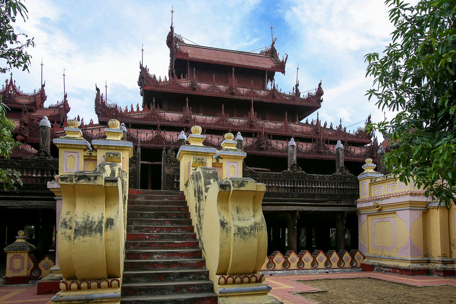 Shwe In Bin Kyaung Monastery, Mandalay, Myanmar