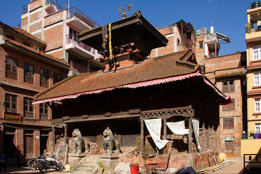 Khapinchhen Akash Bhairav Temple, Patan, Nepal
