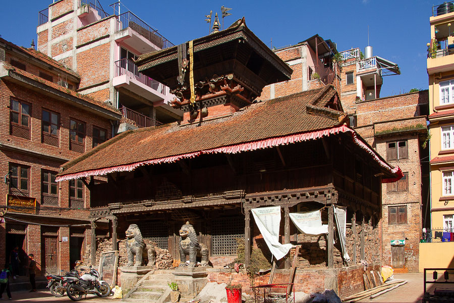 Khapinchhen Akash Bhairav Temple, Patan, Nepal