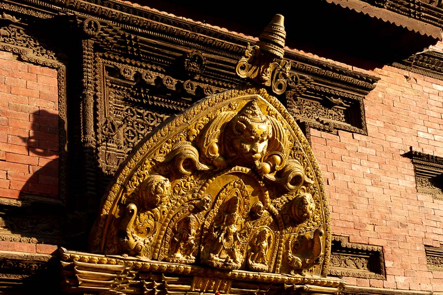 Narayan Chauk Courtyard, Patan, Nepal